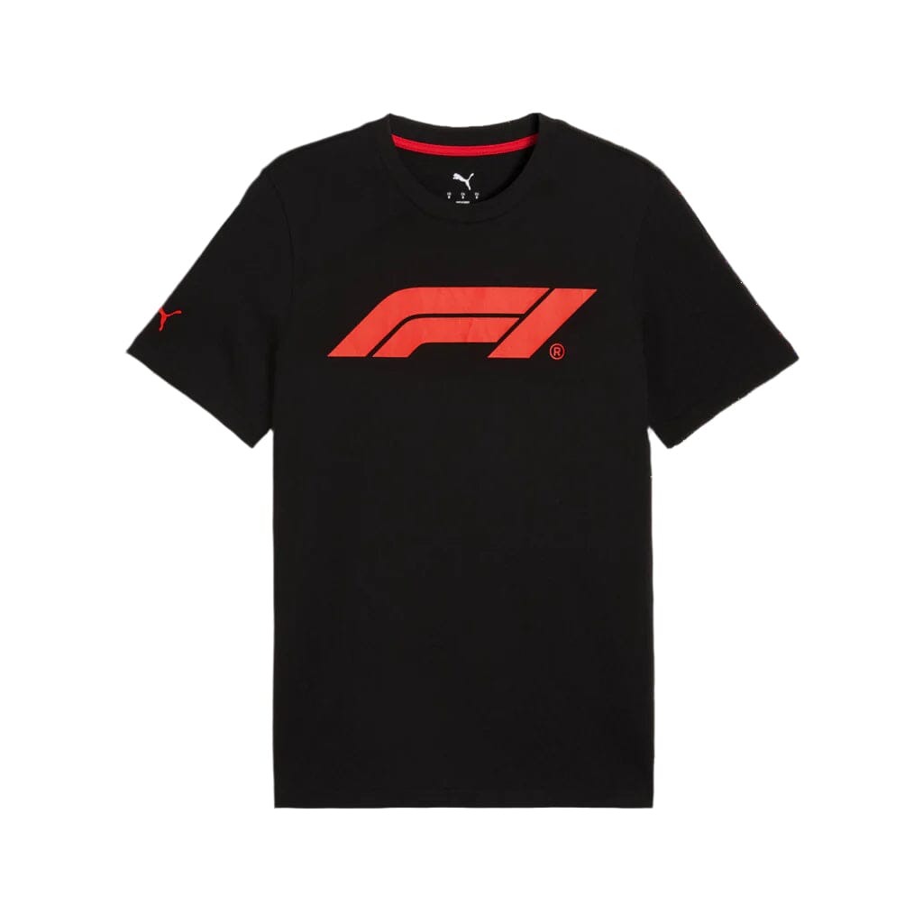 Formula 1 Tech Collection F1 Men's Essential Logo T-Shirt - Black/Whit ...