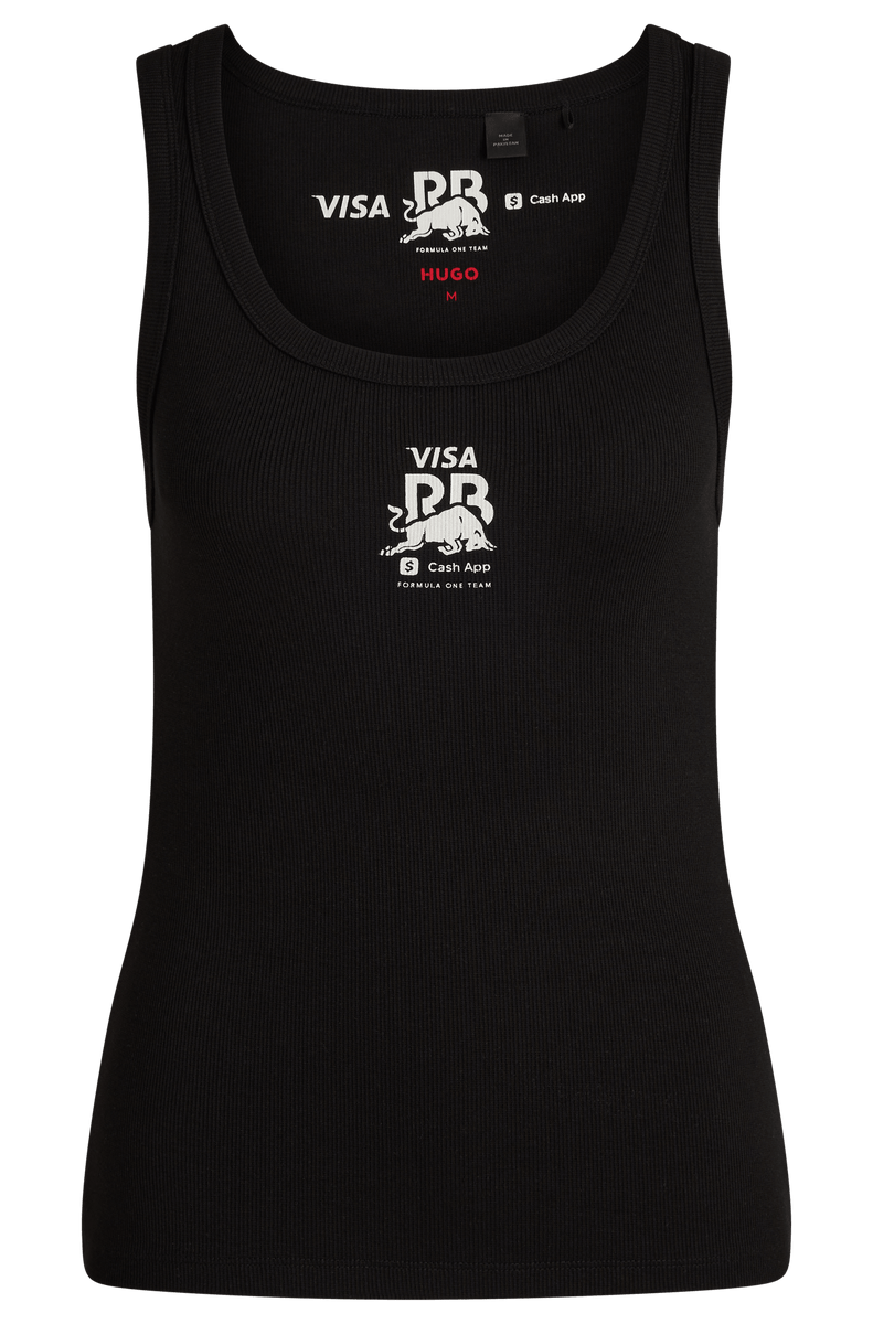 Visa Cash App RB F1 Women's Fanwear Tank Top - Black/White – CMC ...