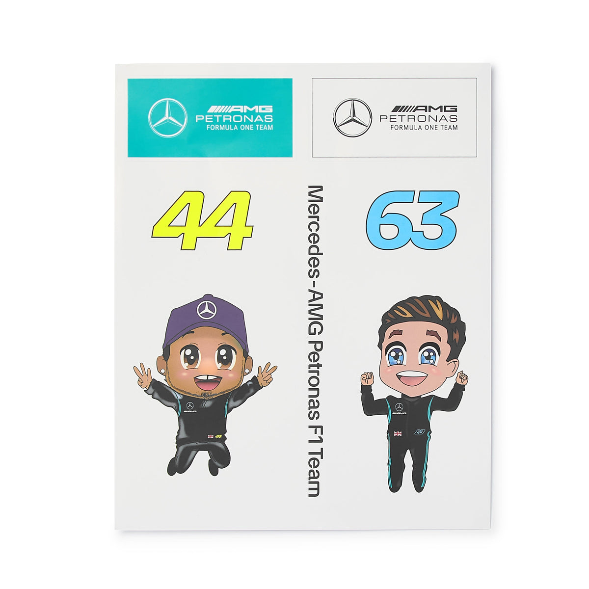 Mercedes AMG Petronas F1 Sticker Pack – CMC Motorsports®