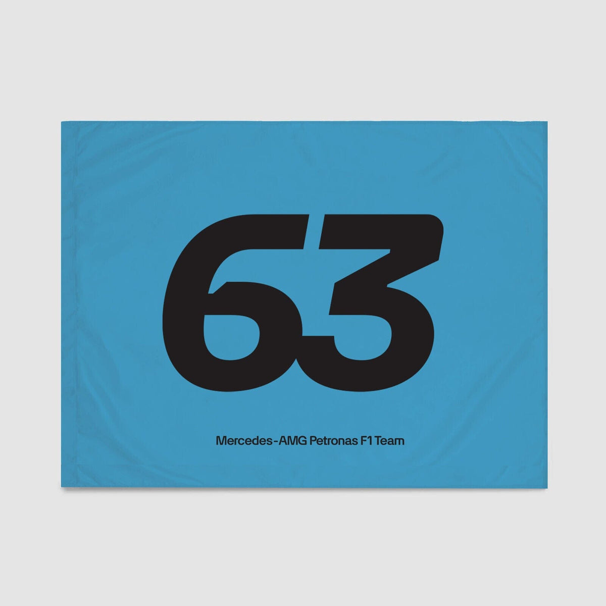 Mercedes AMG Petronas F1 George Russell Flag - Blue – CMC Motorsports®