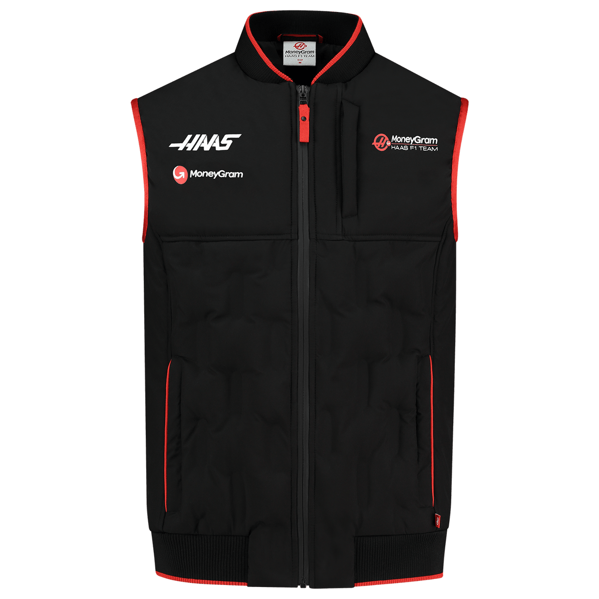Haas Racing F1 Men's Team Lightweight Vest - Black – CMC Motorsports®