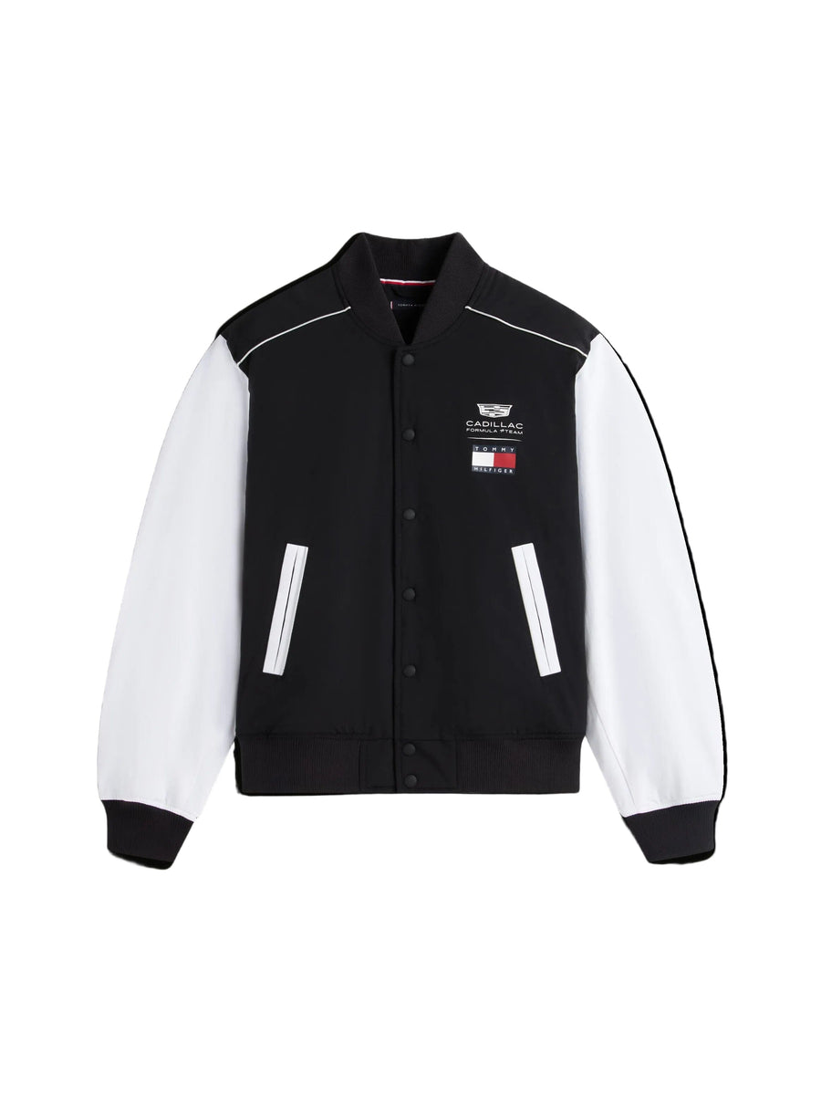 Cadillac F1 Racing Script Varsity Jacket - Black – CMC Motorsports®
