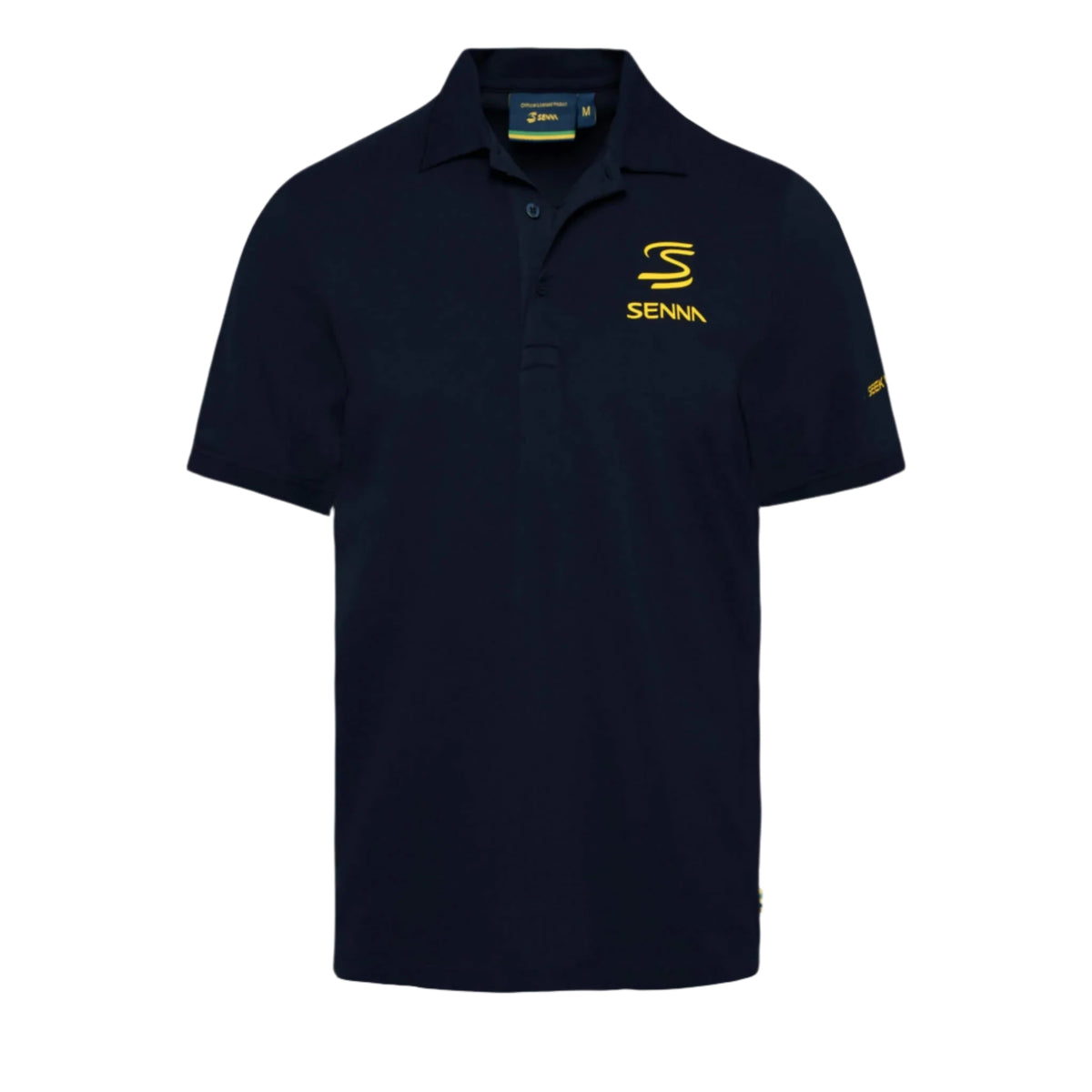 Ayrton Senna F1 Men's Legacy Polo Shirt - Navy/White/Gray Marble – CMC ...