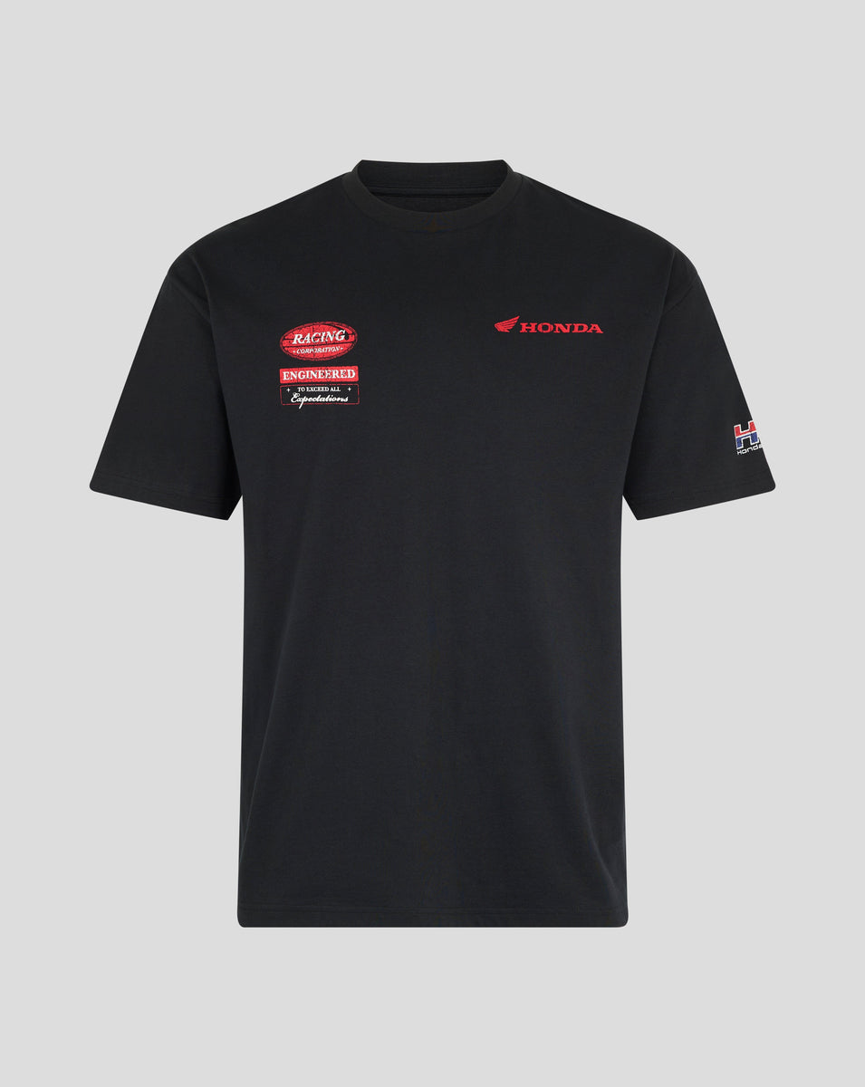 Honda Racing Repsol Distressed Logo Oversized T-Shirt- Black – CMC ...