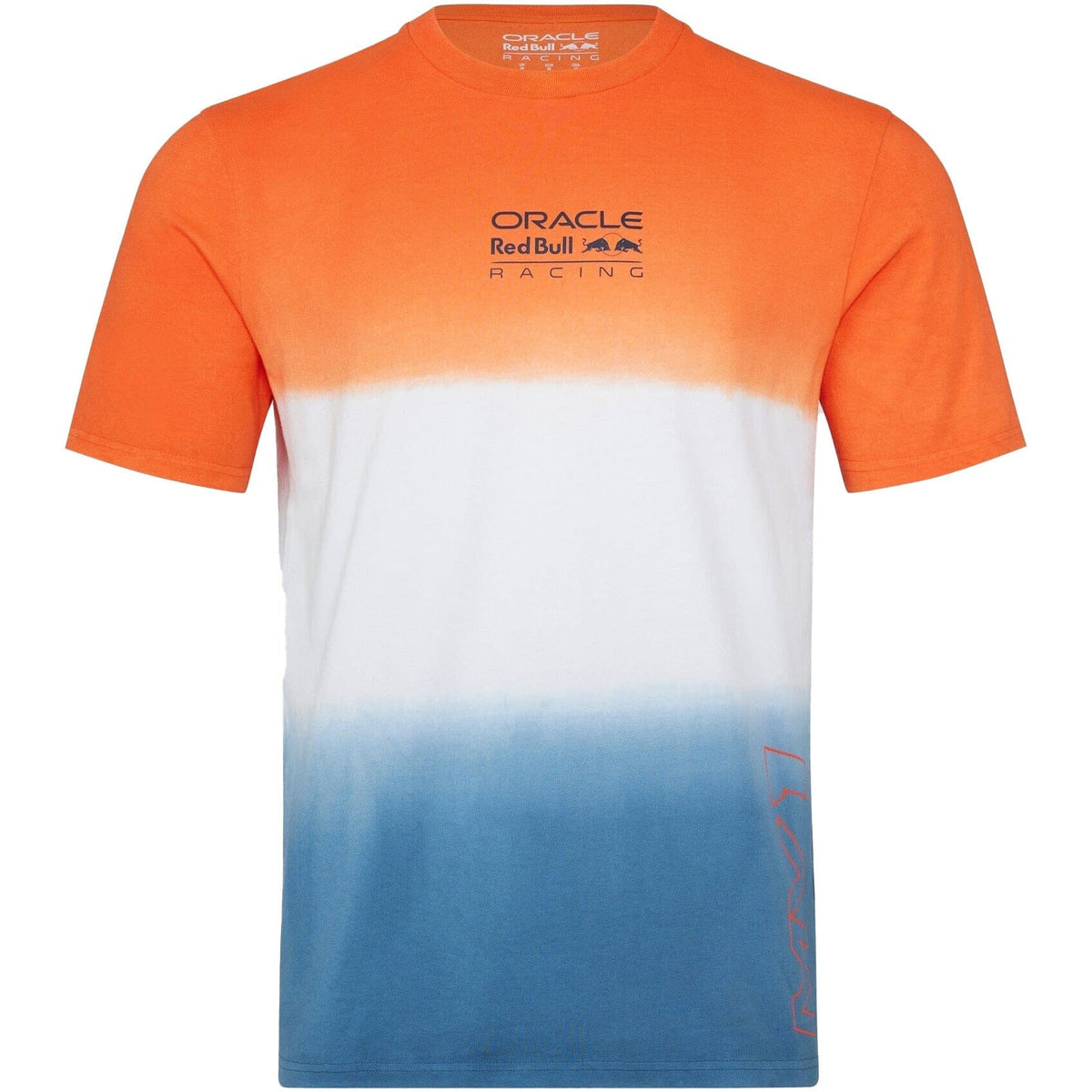 Red Bull Racing F1 Max Verstappen Driver T-Shirt - Exotic Orange/Navy ...